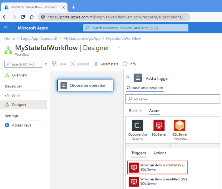 Create Azure Logic App Using Sql Connectors Allied Consultants